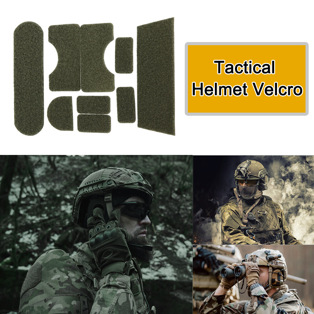 ` 9pcs/set DIY Sticker Convenient Helmet Patches Sticky Accessories ...