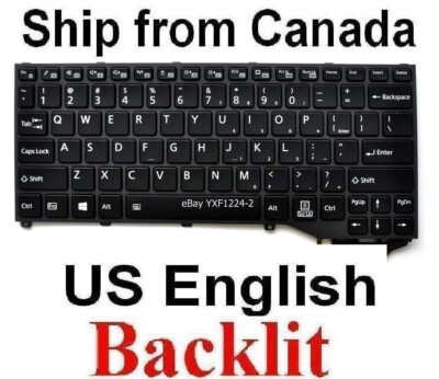 Keyboard for Fujitsu Lifebook P727 P728 U727 U728 - US English CP724805 ...