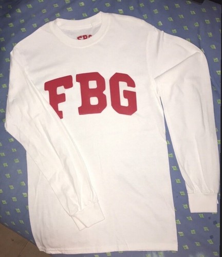 Mens size small FUTURE FBG long sleeve T Shirt merch Freebandz ...