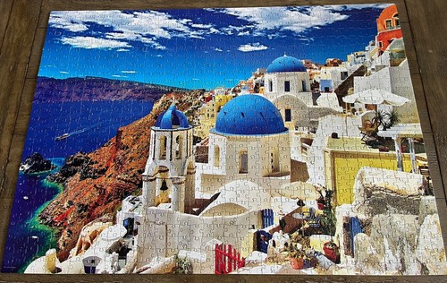 Eurographics 1000 Piece Jigsaw Puzzle Santorini Greece 990307261 ...