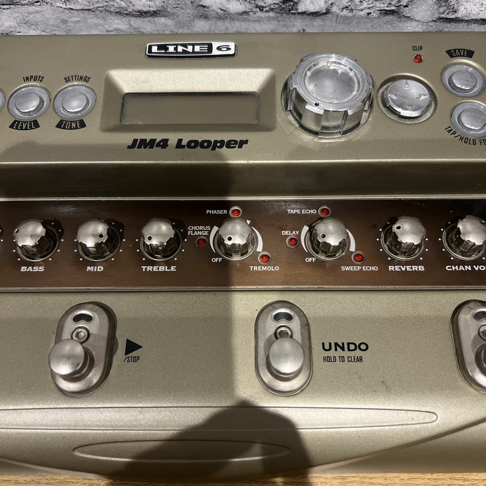 Line 6 JM4 Looper And Effects Pedal untested. | eBay