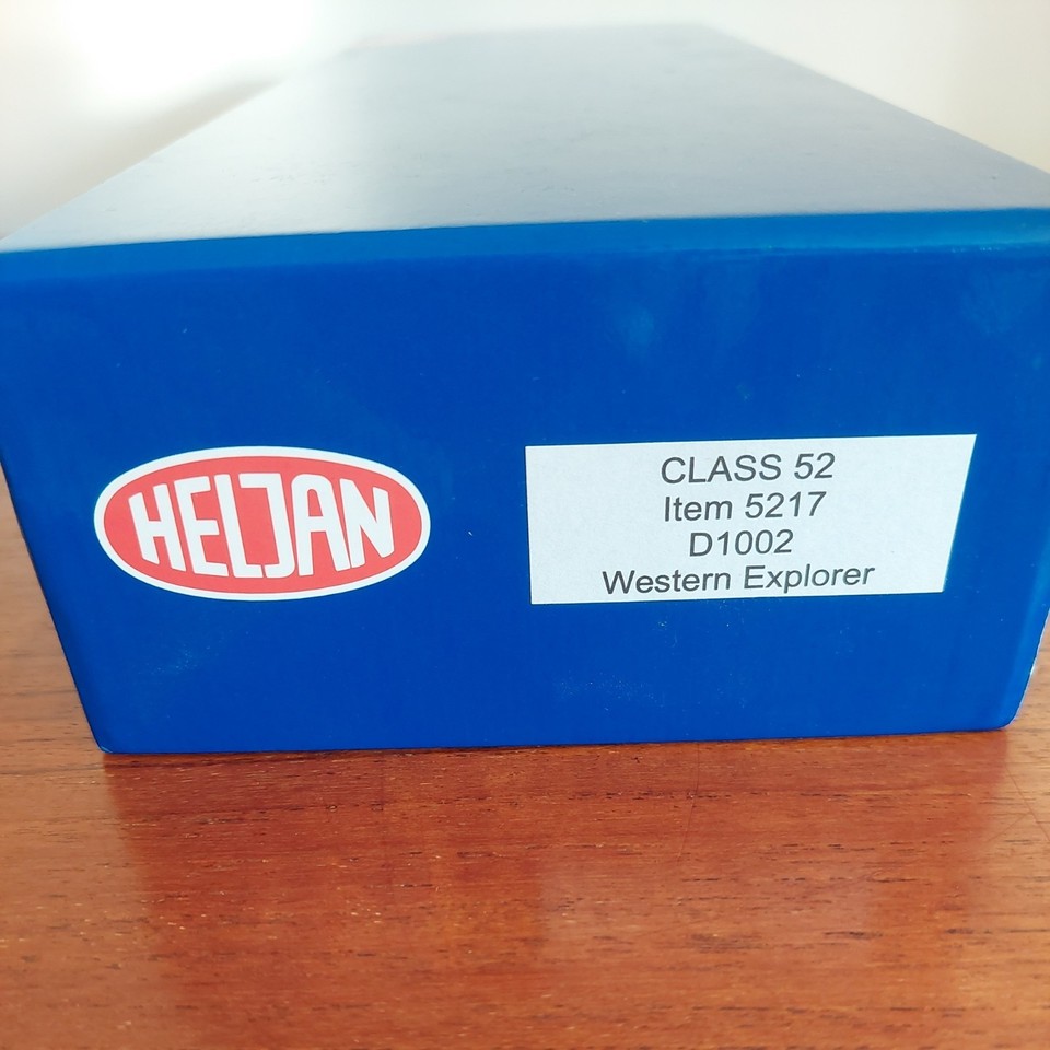 Heljan 5217 Class 52 diesel `D1002` "Western Explorer" in green - DCC ...