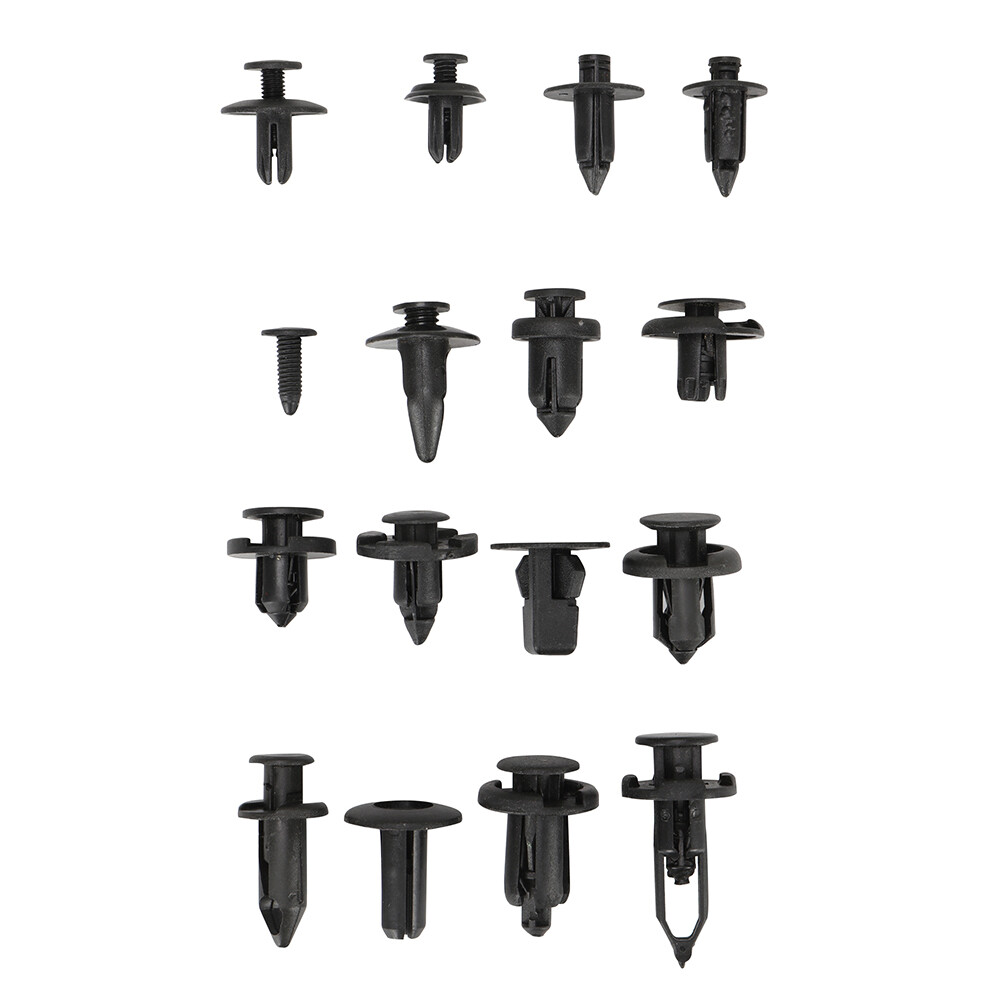 500 Clips Car Body Plastic Push Pin Rivet Trim Moulding Fastener ...