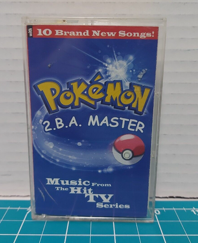Pokémon 2.B.A. Master Audio Cassette Tape 1999, Pokemon Hit Songs ...