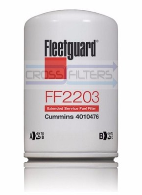 FF2203 Fleetguard Fuel Filter (Pack of 2) | eBay
