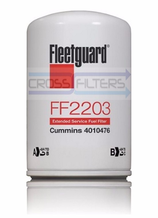 FLEETGUARD FF4008 - Fuel filter cross reference