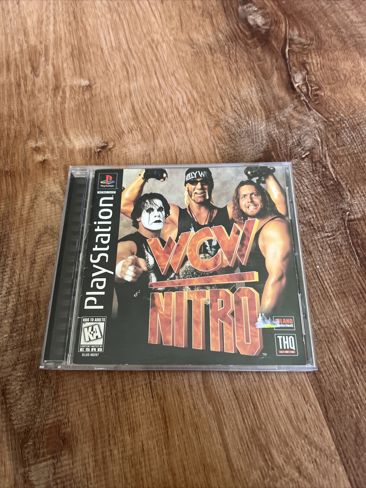 WCW Nitro (Sony PlayStation 1 PS1, 1998) Black Label - Complete CIB ...