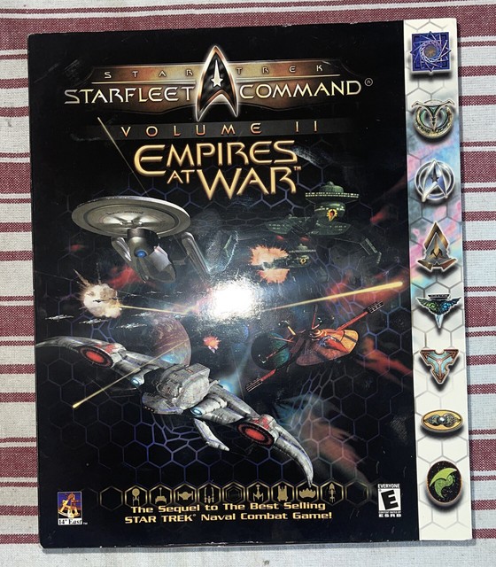 Star Trek Starfleet Command Volume II 2 Empires at War Gameplay Manual ...
