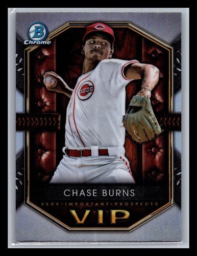 Chase Burns Cincinnati Reds #VIP-7 Bowman 2025 Bowman Very Important ...