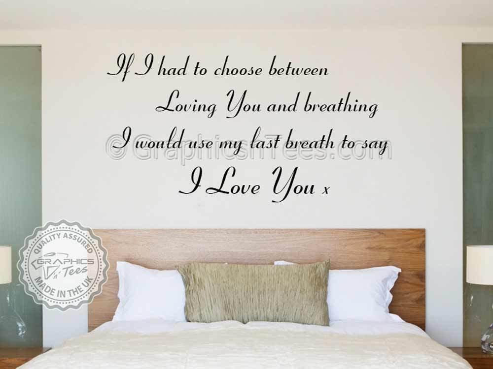Love Quote Decals