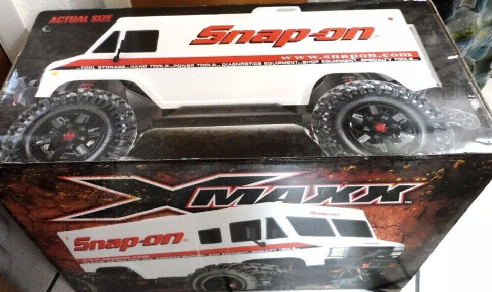 Traxxas SNAP-ON TOOLS NEW TRAXXAS X-MAX RC TRUCK VAN IN THE BOX ...