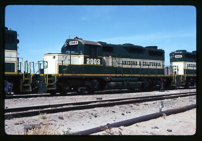 Railroad Slide - Arizona & California #2003 Locomotive 1993 Cadiz CA ...