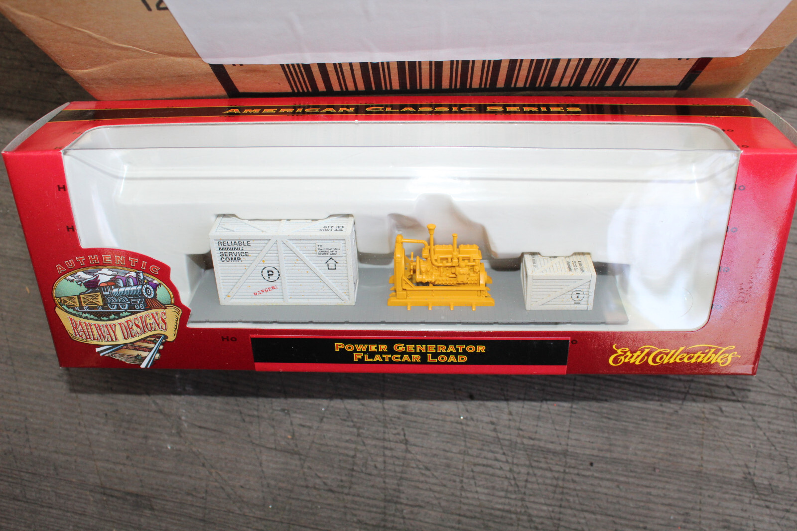 Ertl HO Scale #4055 Power Generator Flatcar Load NEW LB | eBay