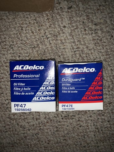 AC DELCO GM Engine Oil ACDELCO Filter PF47E OR Original PF47 YOU CHOOSE ...