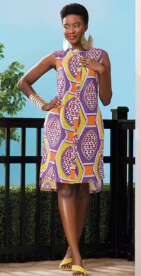 Size 8 Ashro Purple Ethnic African Pride Celebration Of Life Nila Shirt ...