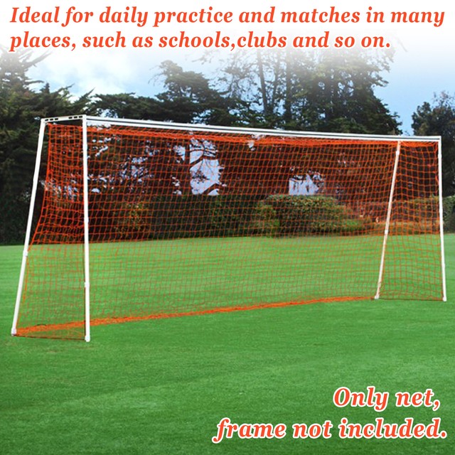 24'x8' 12'x7' Official Size Soccer Goal Net Outdoor Football Training ...