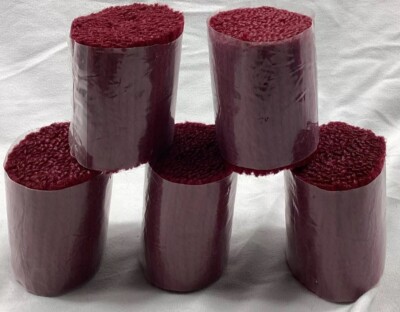 Precut Latch Hook Rug Yarn Vintage Maroon Unbranded Color 0369 Lot 5 | eBay
