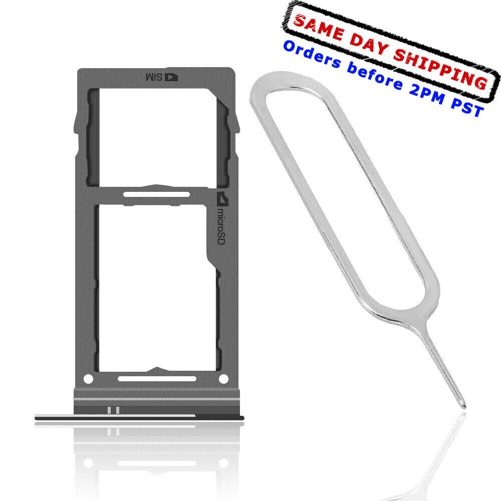 For Samsung Galaxy S10+ Plus Sim Card Holder Slot Micro SD Card Tray SM ...