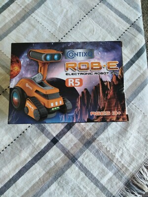 Contixo R5 Rob-E Electronic Robot with Dances Plays Music and Songs ...