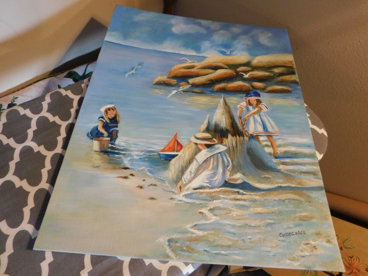 Sand Castle Painting