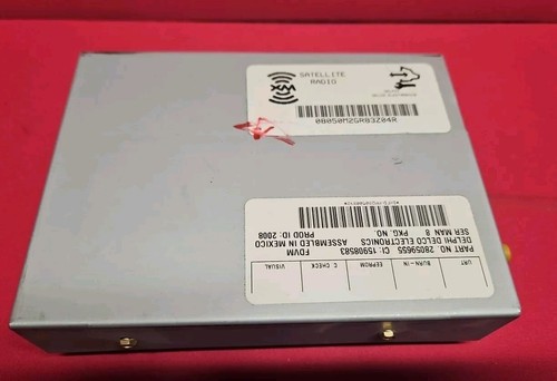 2009 2010 Pontiac Vibe Sirius XM Satellite Radio Stereo Receiver Module ...