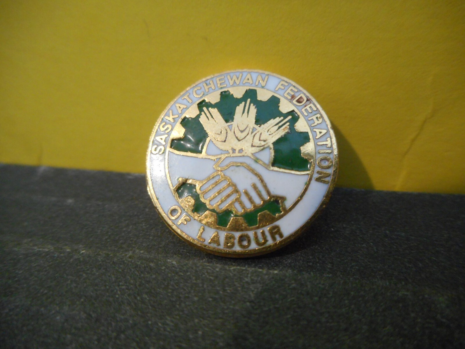 Saskatchewan Federation of Labour Union Lapel Pin | eBay