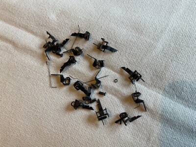 TT120 scale East German-style couplings metal inc. some springs, usable ...