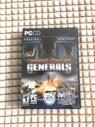 Command & Conquer: Generals - Deluxe Edition PC Game 2003 With All 4 ...
