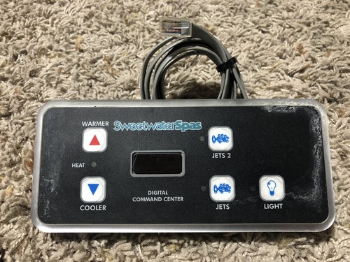 Spa Builders Sweetwater Spa Hot Tub Control Panel LX-15TS 3-60-0048 Rev ...