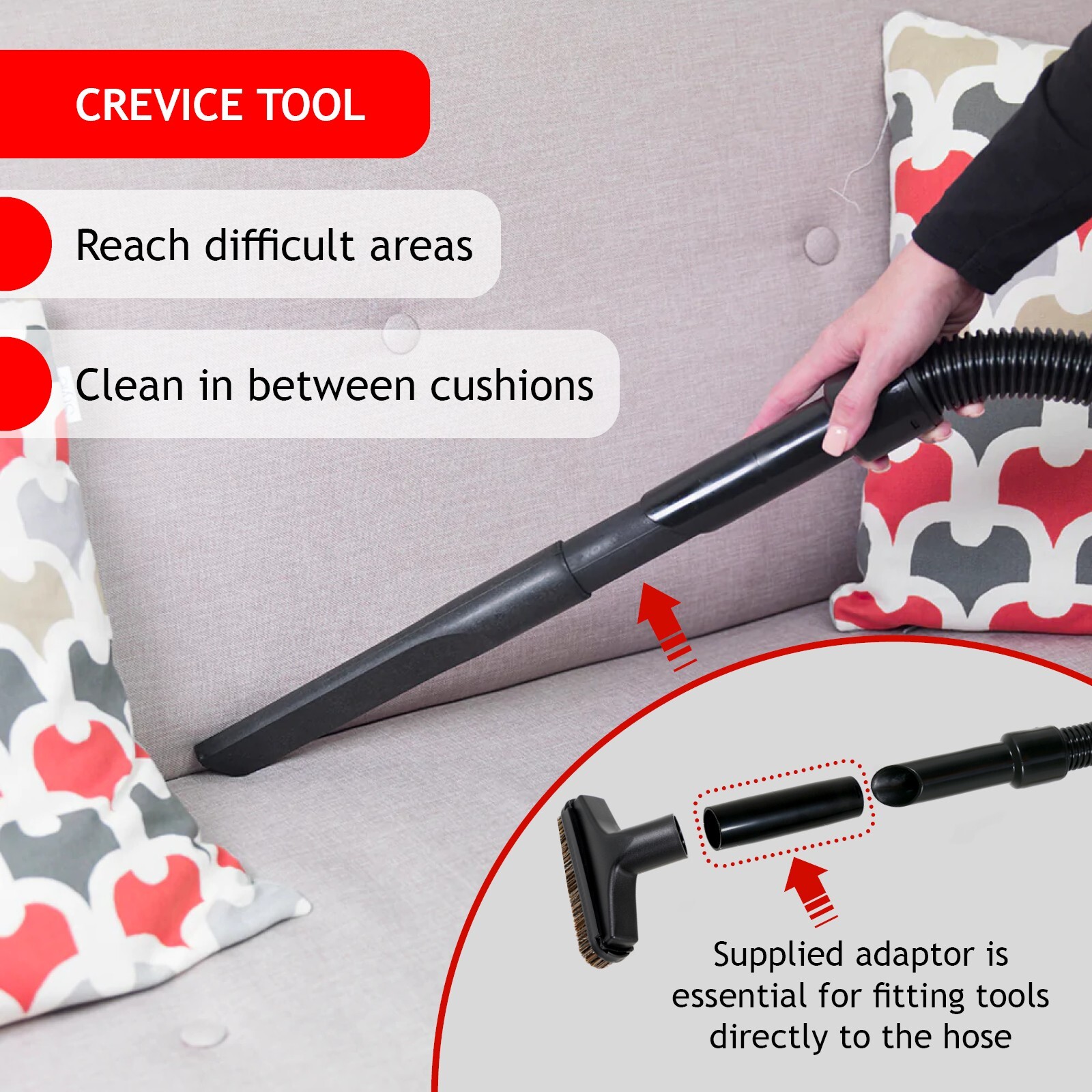 Rods Hose for NUMATIC HENRY MICRO HVR200M 3m Tool Attachment Kit Vacuum ...