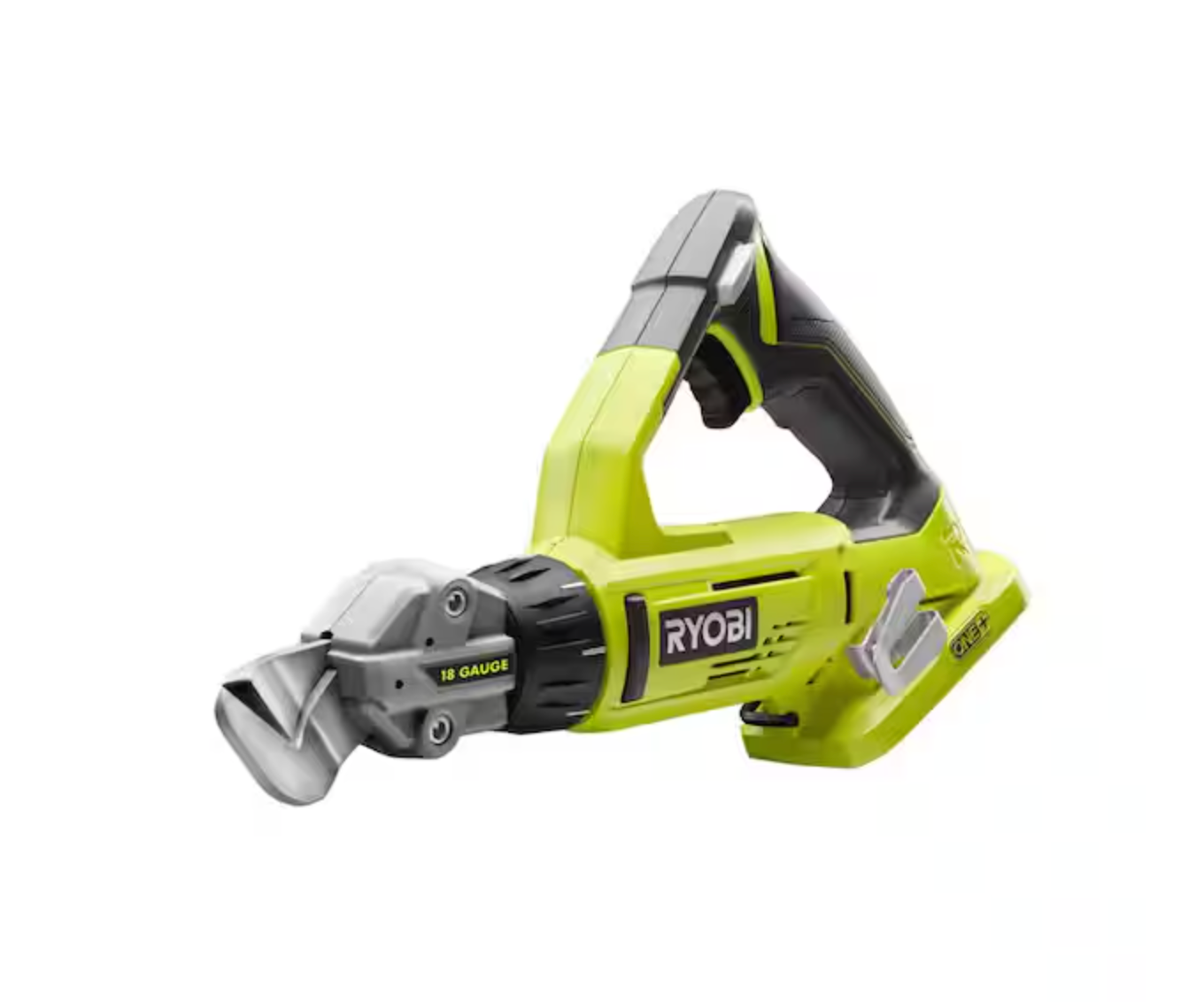 Ryobi P591 18 Volt One+ 18 Gauge Cordless Offset Shears Sheet Metal ...