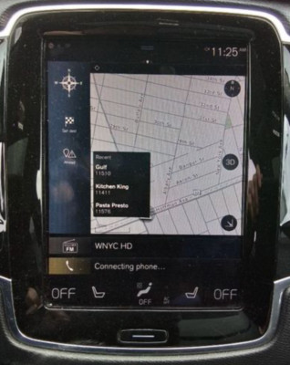 genuine info tv display volvo xc90 s90 xc60 GPS navigation screen 2016 ...