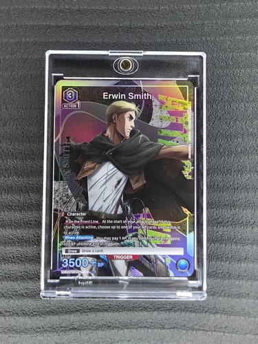 Erwin Smith Bandai Union Arena Attack on Titan UE10ST/AOT-1-111 R+ Holo ...