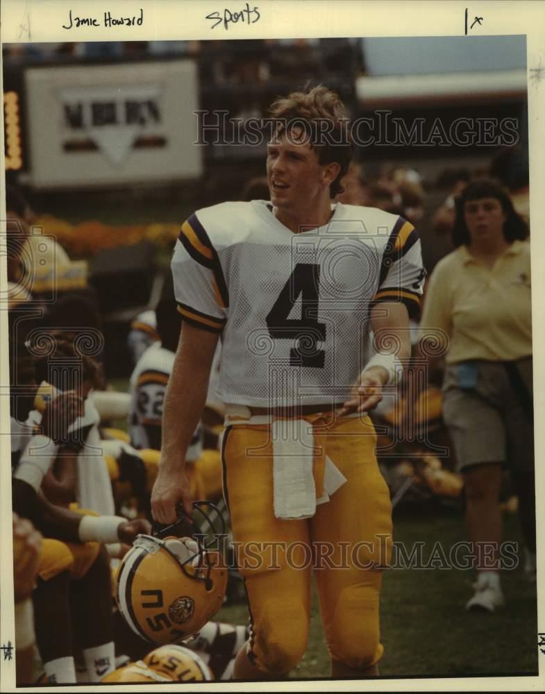 Press Photo LSU college football player Jamie Howard - nos16349 | eBay