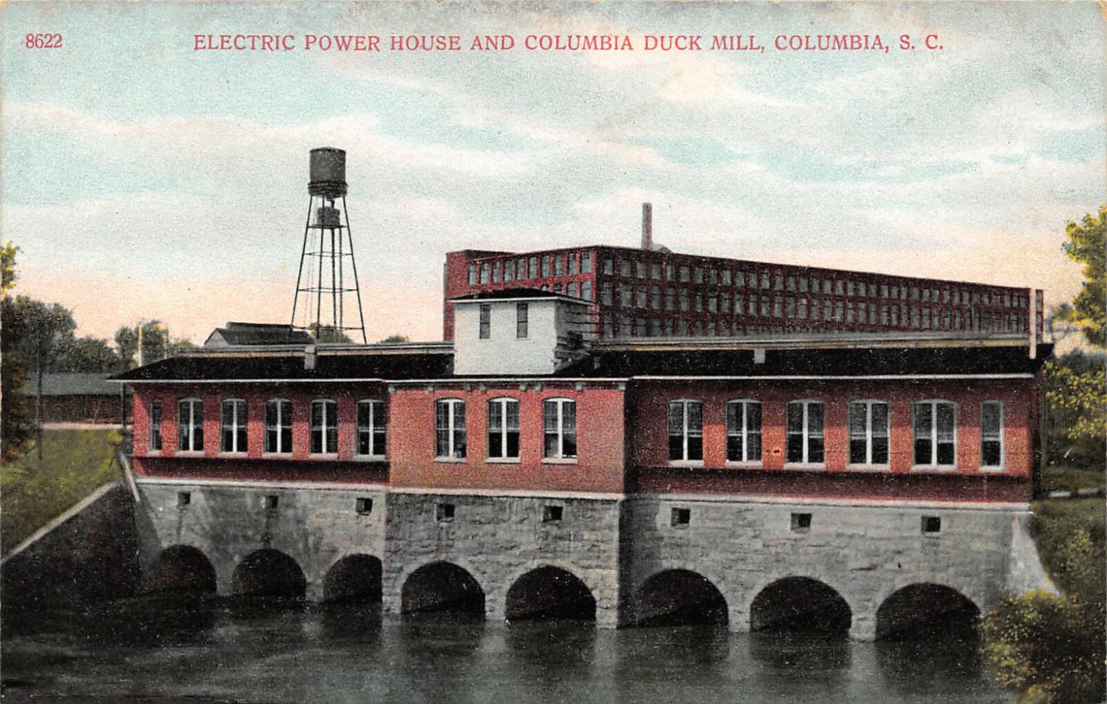 SC~SOUTH CAROLINA~COLUMBIA~ELECTRIC POWER HOUSE & COLUMBIA DUCK MILL~C ...
