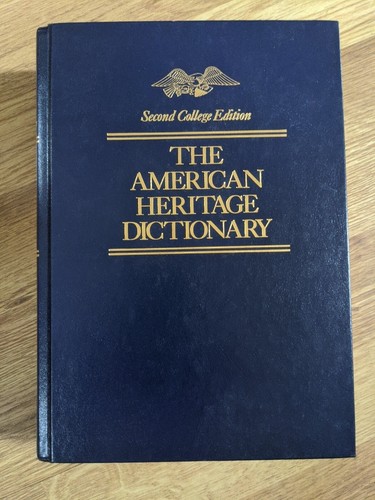 The American Heritage Dictionary Second College Edition 1991 | eBay