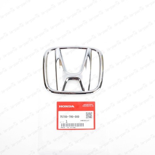 NEW GENUINE HONDA 12-15 CIVIC 17-20 CR-V FRONT GRILLE EMBLEM 75700-TR0 ...