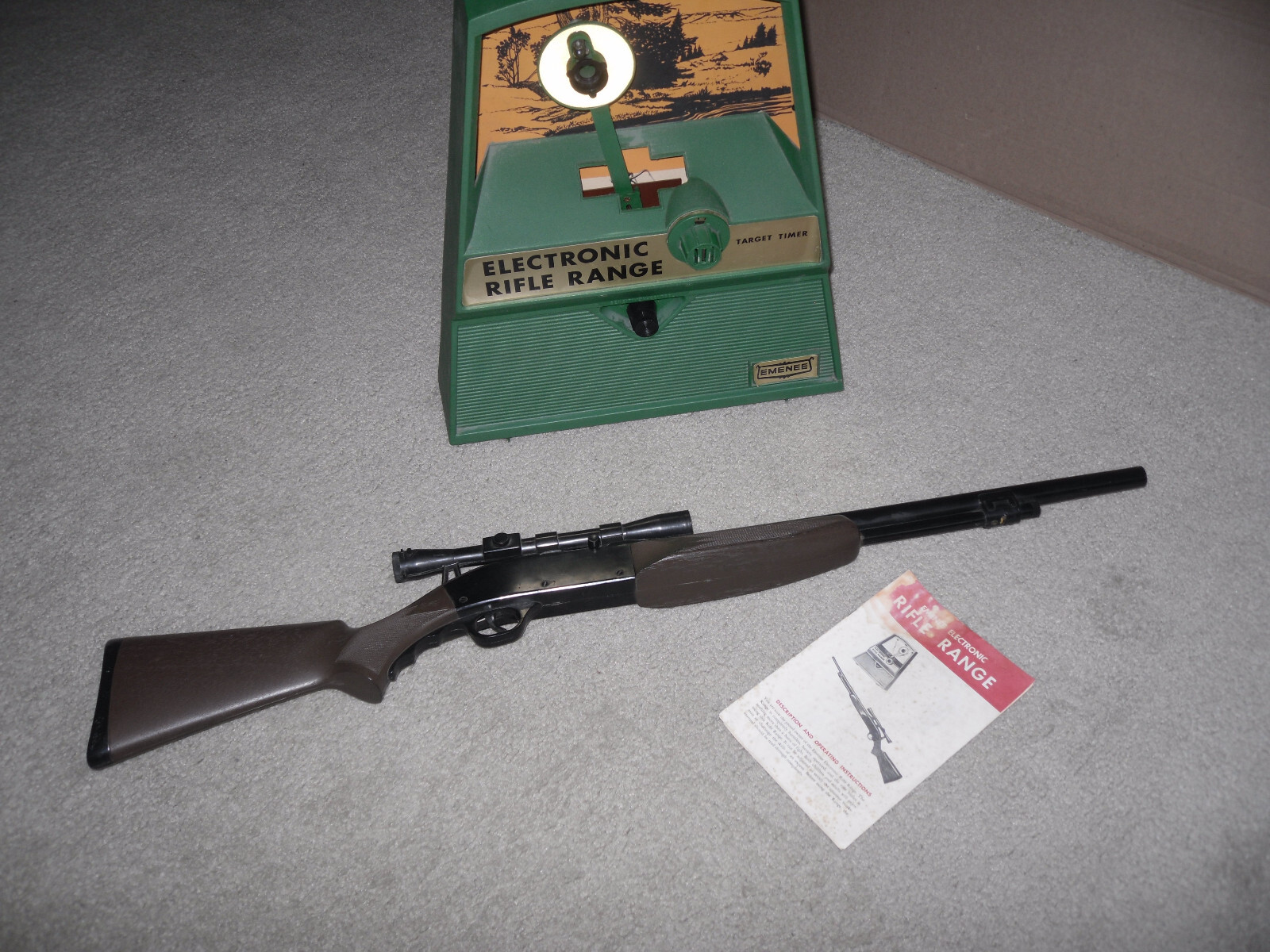 Emenee Electronic Rifle Range Target...Rare Color..Works! | eBay