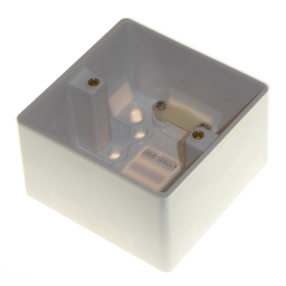 45A Cooker Oven Switch Socket Electrical 45 Amp 1G 2G + 47mm BACK BOX ...