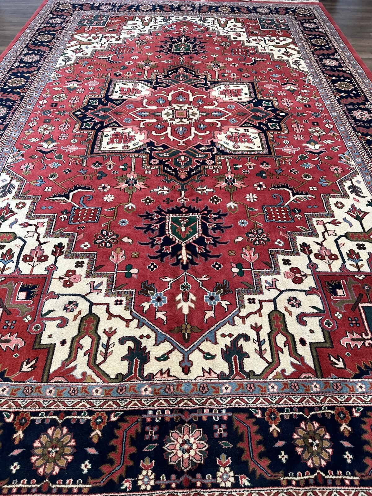 New Top Quality Pink Palace Size Rug Handmade in India, Geometric ...