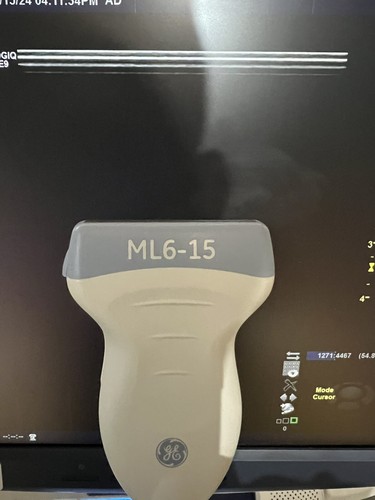 GE ML6-15-D Ultrasound Probe/ Transducer (SN 6YP6) | eBay
