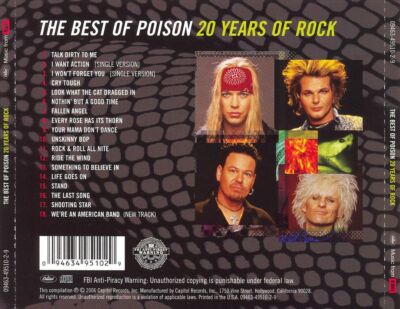 POISON - THE BEST OF POISON: 20 YEARS OF ROCK NEW CD 94634951029| eBay