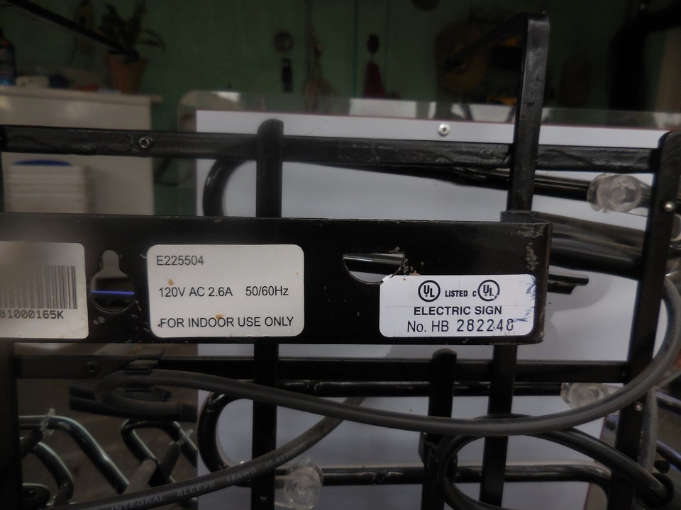 Budweiser BUD LIGHT CALIFORNIA Summer Time all the Time Neon Tube Light ...