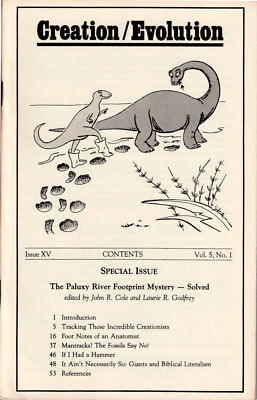 Creation / Evolution Journal #15 American Humanist Association NCSE ...