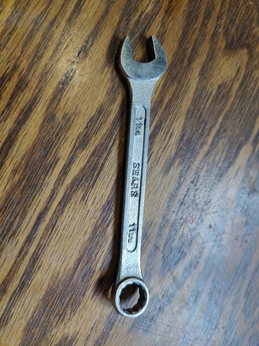 Vintage Sears Metric Combination Wrench 11mm 12 point | eBay