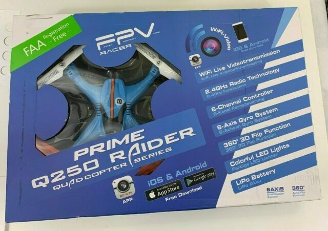 Zoopa Q250 Raider Drone FPV 1st Person View Racer WiFi Camera for sale ...