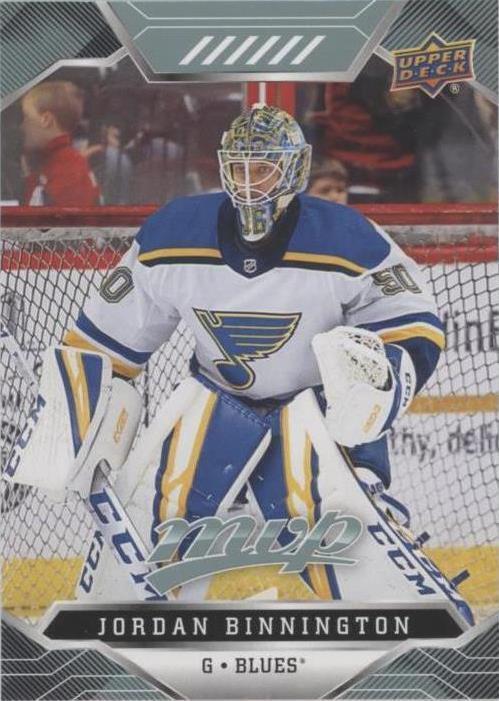 2019-20 Upper Deck MVP - Jordan Binnington #99 for sale online | eBay