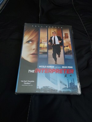 The Interpreter (DVD, 2005, Widescreen) NEW Nicole Kidman Sean Penn ...