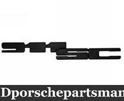 Emblème Porsche 911 "911 SC" (Noir) Pour Le Capot '78-'83 OEM NEUF | eBay
