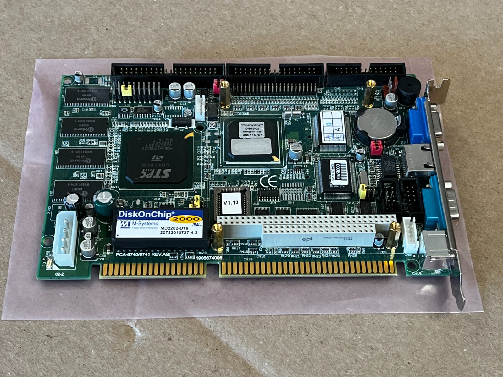 ADVANTECH PCA-6740/6741 REV A2 PCA-6740F Industrial Motherboard | eBay